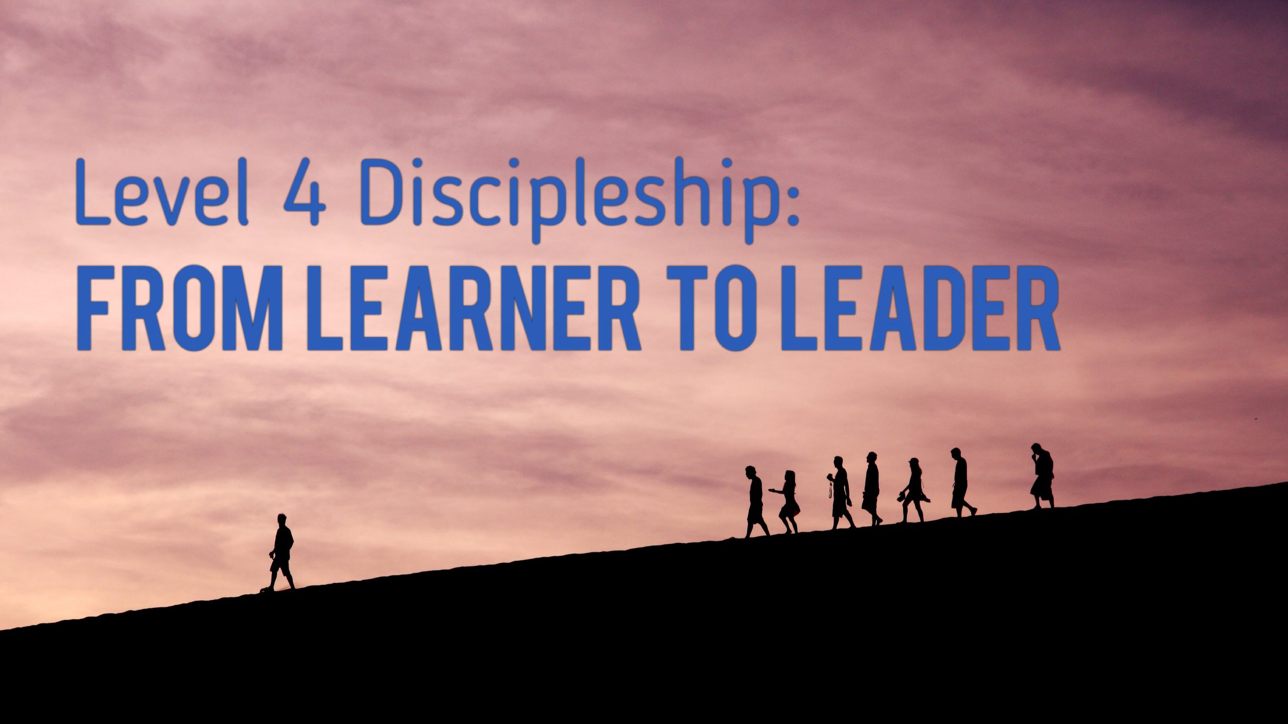 Level 4 Discipleship: From Learner to Leader – Anthony Scott Ingram