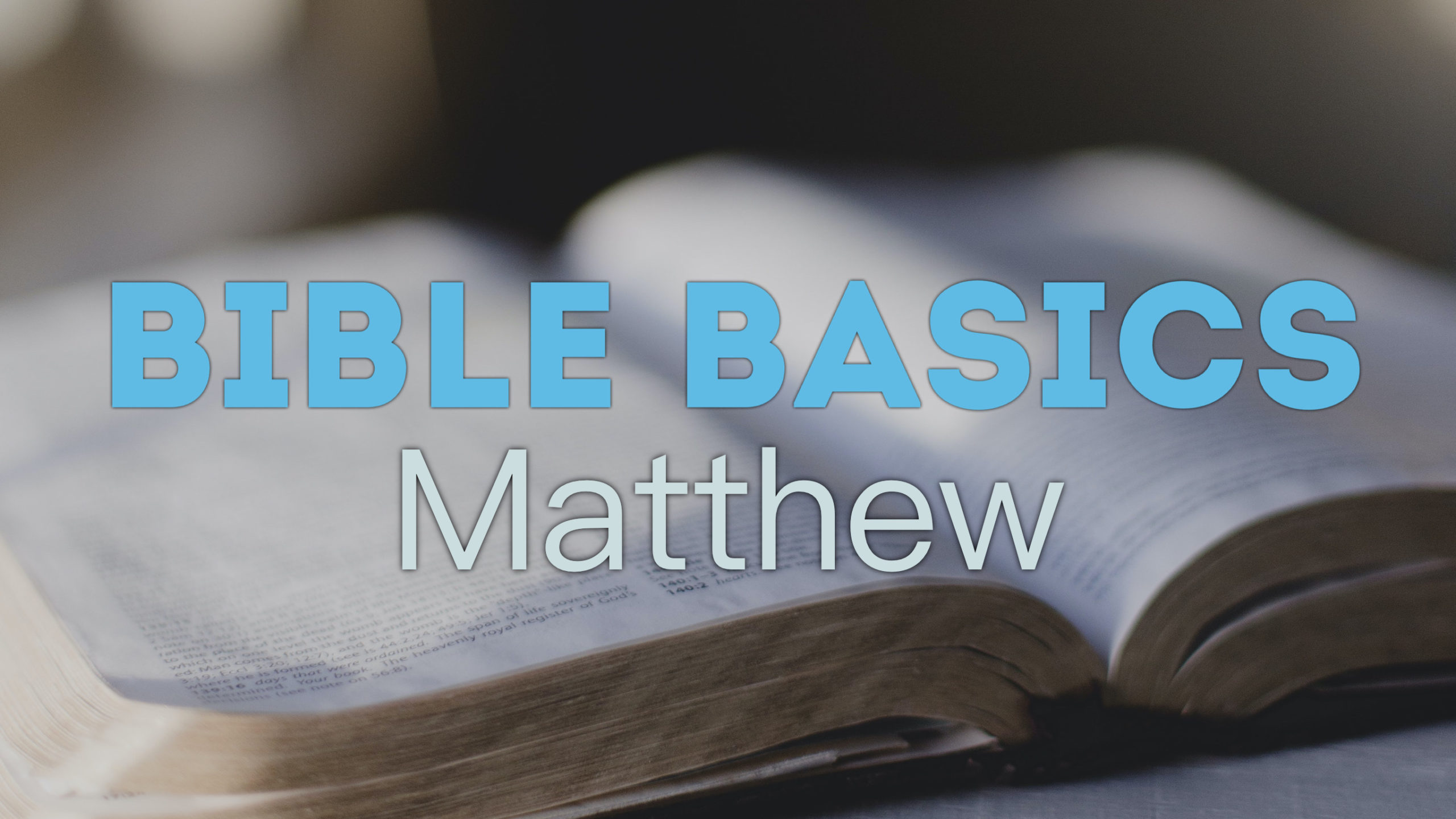 Matthew – Anthony Scott Ingram